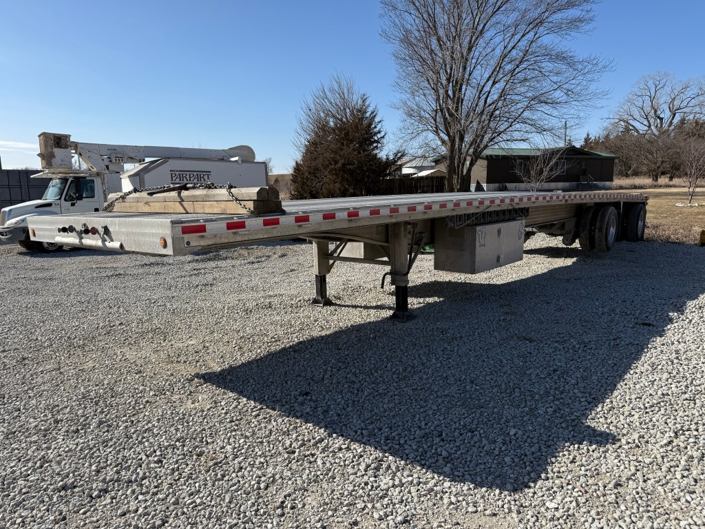 2024 Ravens Eclipse 52 - 48 Ft x 102” Aluminum Spread Axle Flatbed Trailer - BL Equipment